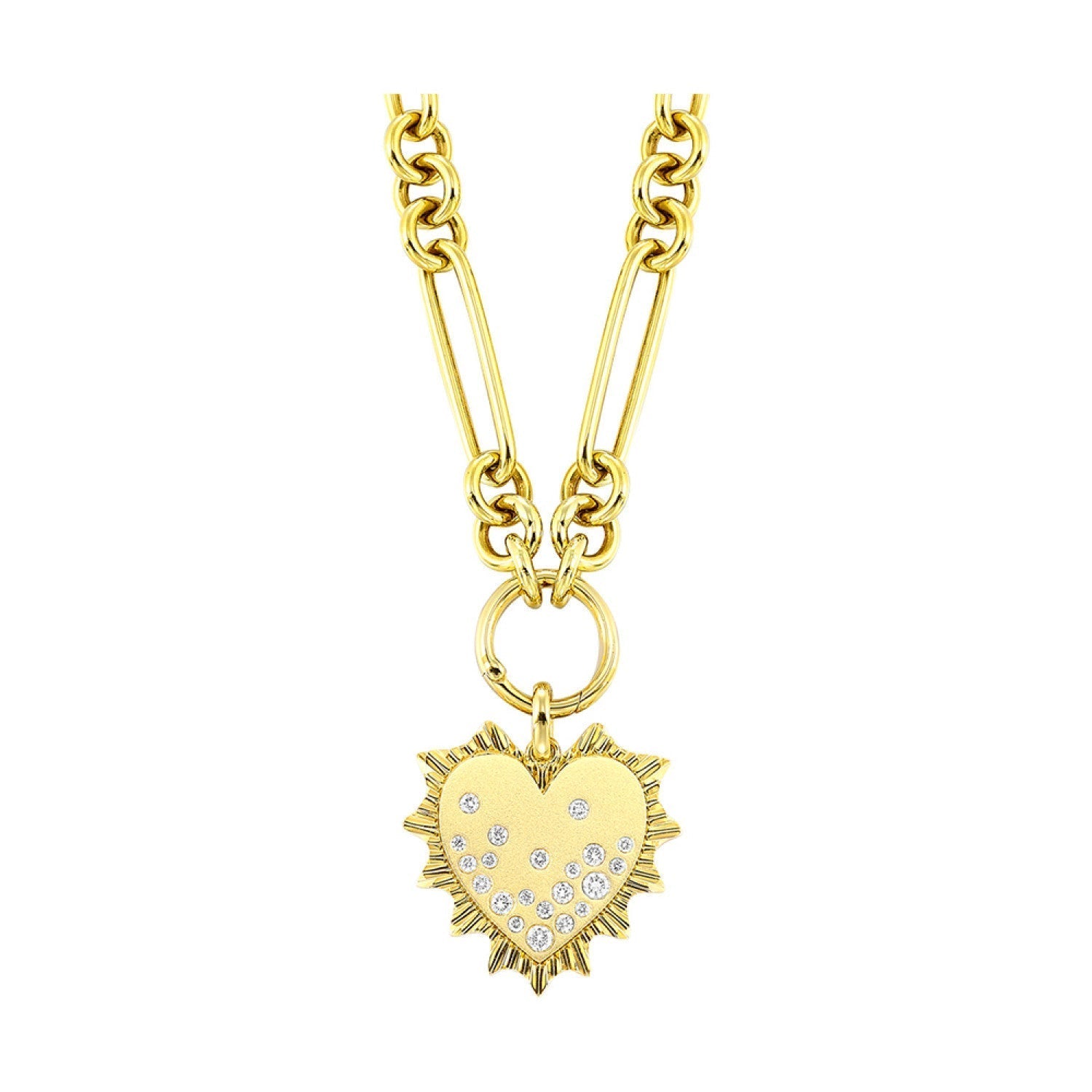 Floating Diamond Heart, Echoing the Iconic Happy Diamonds – GemmasJewelers